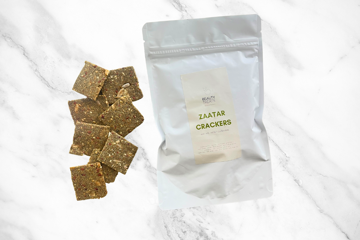 Zaatar Crackers – Beauty Treats